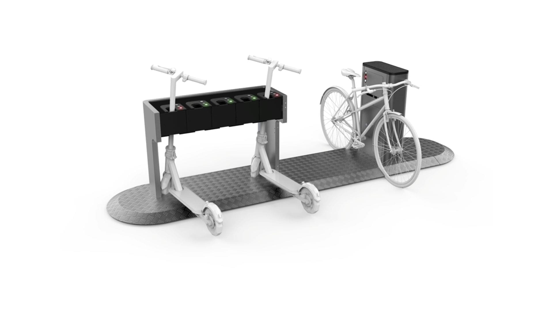 Smart Dock for Scooters and E-bikes